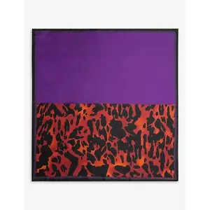 Dries Van Noten Graphic-print Silk Scarf - Rock The Myrrh
