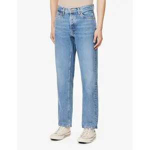 Nudie Jeans Rad Rufus Regular-fit Straight-leg Jeans - Indigo Blues