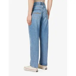 Nudie Jeans Rad Rufus Regular-fit Straight-leg Jeans - Indigo Blues