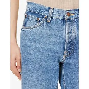 Nudie Jeans Rad Rufus Regular-fit Straight-leg Jeans - Indigo Blues