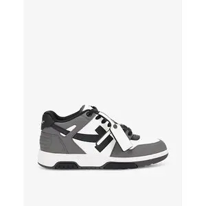 Off-white Ribbed Sneakers For Men
