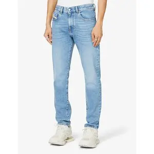 DIESEL® D Strukt Slim-fit Stretch-denim Jeans - Blue