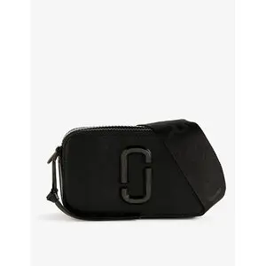 Marc Jacobs The Snapshot Leather Cross-body Bag - Black