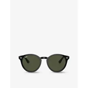 Ray-ban Round Frame Sunglasses - Black