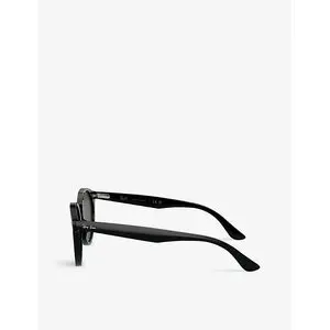 Ray-ban Round Frame Sunglasses - Black