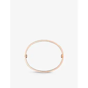 Cartier Love Classic Brushed 18ct Rose-gold Bracelet