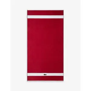 Lacoste Casual Cotton 70cm X 140cm - Rouge