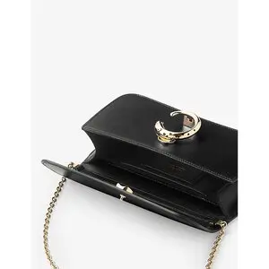 Cartier Panthère De Chain Mini Leather Cross-body Bag