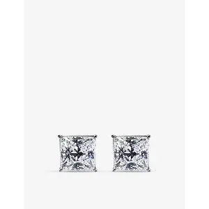 CARAT* LONDON Chester Stud Earrings - Silver