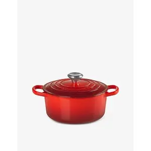 LE CREUSET Signature Round Cast-iron Casserole Dish - Cerise