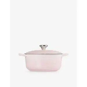 LE CREUSET Signature Round Cast-iron Casserole Dish - Shell Pink