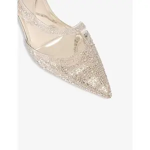 Carvela Symmetry Crystal-embellished Heeled Courts