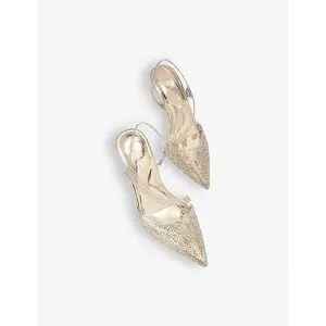 Carvela Symmetry Crystal-embellished Heeled Courts