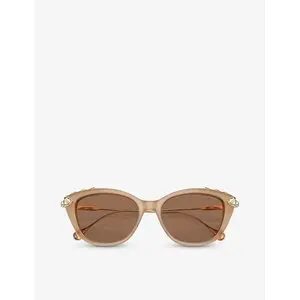 SWAROVSKI Sk6010 Cat-eye Sunglasses - Brown