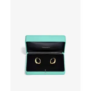 Tiffany & Co. Lock 18ct And Diamond Earrings - Yellow Gold