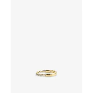 Tiffany & Co. Lock 18ct And Diamond Ring - Yellow Gold