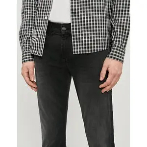 7 For All Mankind Slimmy Tapered Jeans - Washed Black