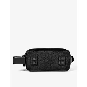 ASPINAL OF LONDON Logo-embellished Leather Wash Bag