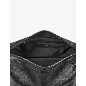 ASPINAL OF LONDON Logo-embellished Leather Wash Bag