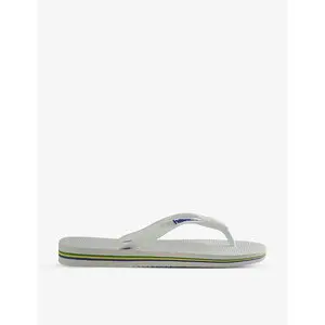 Havaianas Brasil Flag Rubber Flip-flops - White