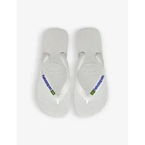 Havaianas Brasil Flag Rubber Flip-flops - White