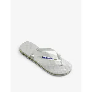 Havaianas Brasil Flag Rubber Flip-flops - White