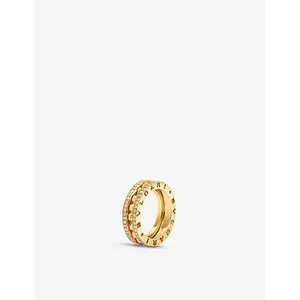 BVLGARI B.zero1 18ct Yellow-gold And Diamond Ring - Yellow Gold