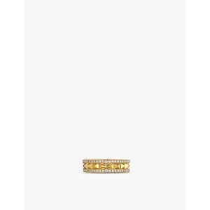 BVLGARI B.zero1 18ct Yellow-gold And Diamond Ring