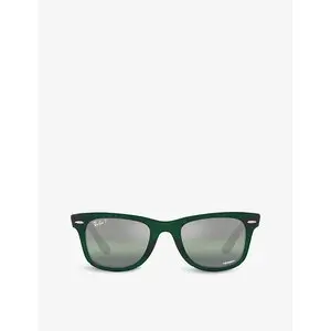 Green Wayfarer Sunglasses