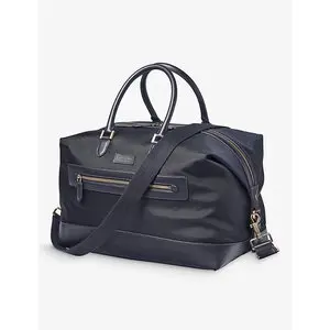 ASPINAL OF LONDON Logo-embellished Duffle Bag - Navy