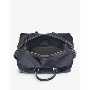 ASPINAL OF LONDON Logo-embellished Duffle Bag - Navy