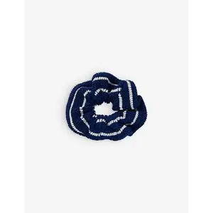 Hunza G Ruched Stretch-woven Scrunchie