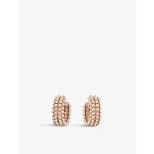 CARTIER Clash De 18ct Hoop Earrings - Rose Gold