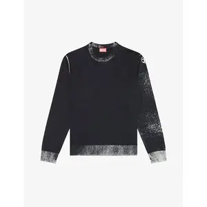 DIESEL® K-larence Contrast-hem Cotton Jumper