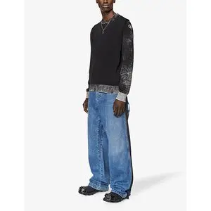 DIESEL® K-larence Contrast-hem Cotton Jumper
