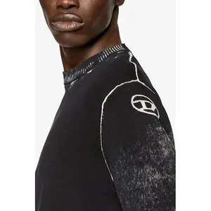 DIESEL® K-larence Contrast-hem Cotton Jumper