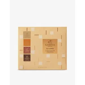 GODIVA Classic Collection 60 Chocolate Carrés 310g
