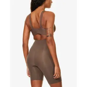 Spanx Sculpt™ Seamless Power Mid-thigh Short - Chestnut Brown