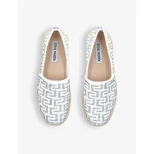 Steve Madden Hartley Embellished Fabric Espadrilles