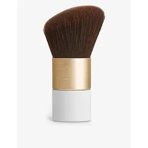 Hermès Rose Le Voyageur Travel-sized Face Brush - White/gold/brown