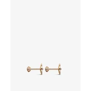 Cartier D'amour Extra Small 18ct Diamond Stud Earrings - Rose Gold