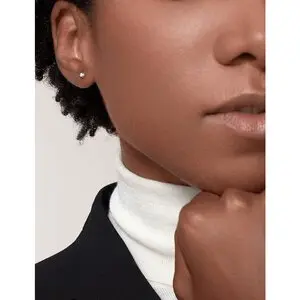 Cartier D'amour Extra Small 18ct Diamond Stud Earrings - Rose Gold