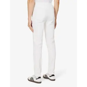 Paige Fraser Slim-fit Stretch-woven Trousers - Atlantic Frost