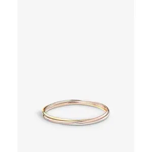 CARTIER Trinity Small 18ct White, Yellow And Pink-gold Bracelet - Multicolour