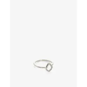 Monica Vinader Riva Mini Kite Stacking Ring - Sterling Silver