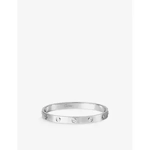 CARTIER Love Classic 18ct White-gold Bracelet - White Gold