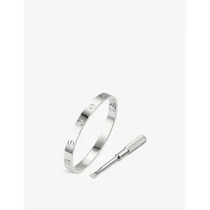 Cartier Love Classic 18ct White-gold Bracelet - White Gold