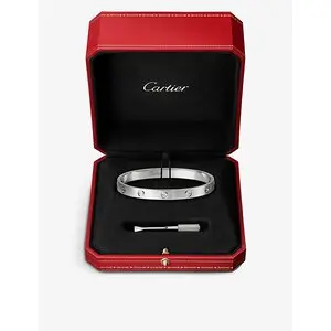 Cartier Love Classic 18ct White-gold Bracelet - White Gold