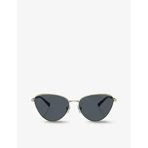 Michael Kors Mk1140 Cortez Cat-eye Sunglasses - Gold