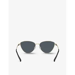 Michael Kors Mk1140 Cortez Cat-eye Sunglasses - Gold